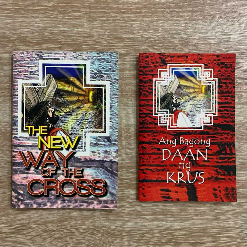 The New Way of the Cross Big Available Tagalog and English | Shopee ...