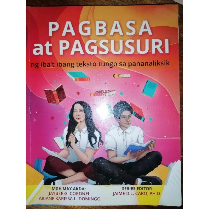 PAGBASA AT PAGSUSURI NG IBAT IBANG TEKSTO TUNGO SA PANANALIKSIK ...
