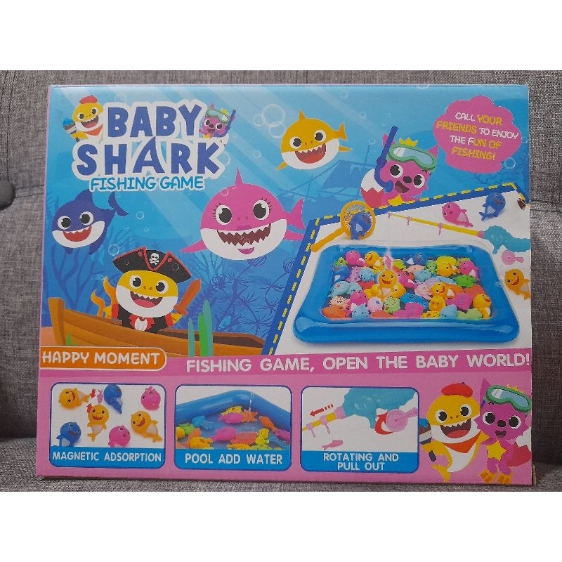 AXCYL BABY SHARK MAGNETIC FISHING GAME | Shopee Philippines