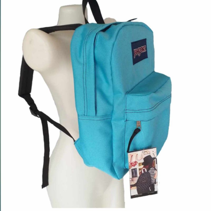 skyblue Jansport original backpack | Shopee Philippines