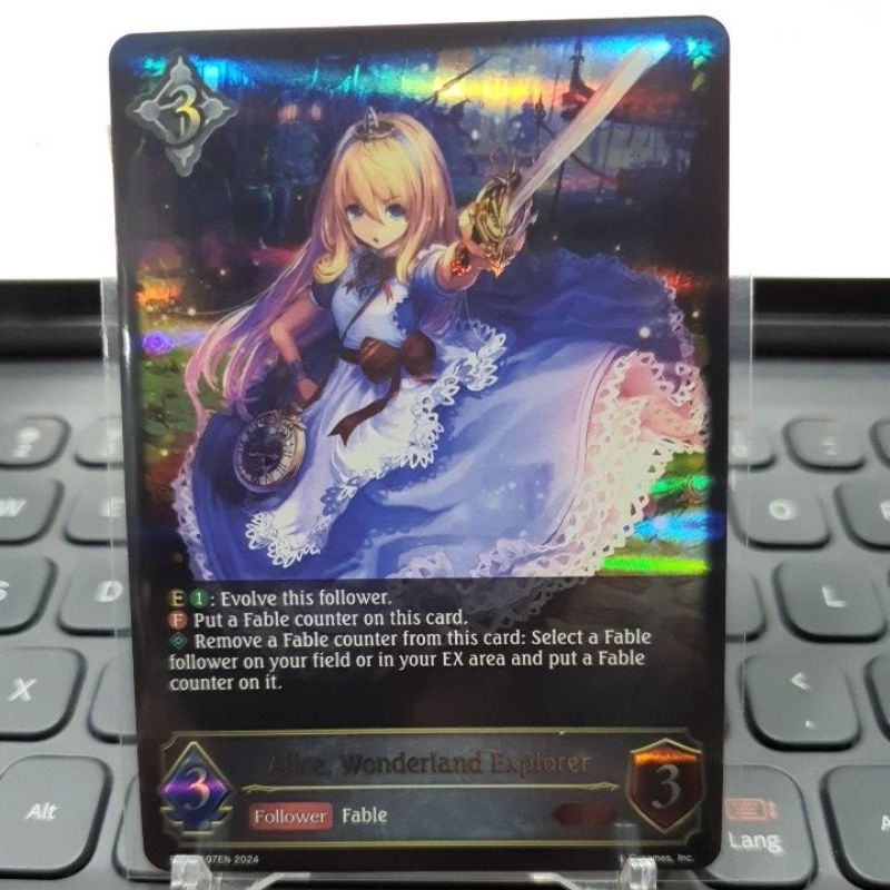 ALICE, WONDERLAND EXPLORER L BP03 SHADOWVERSE EVOLVE TCG ENGLISH | Shopee Philippines