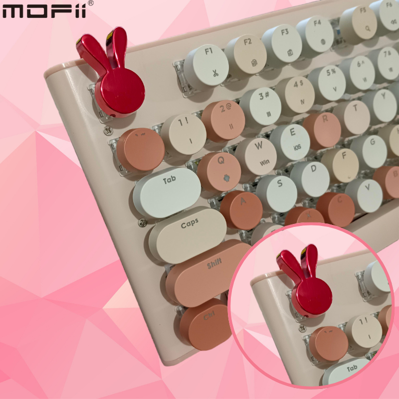 MOFII Cute Bunny Keycaps Experience typing bliss with these ...
