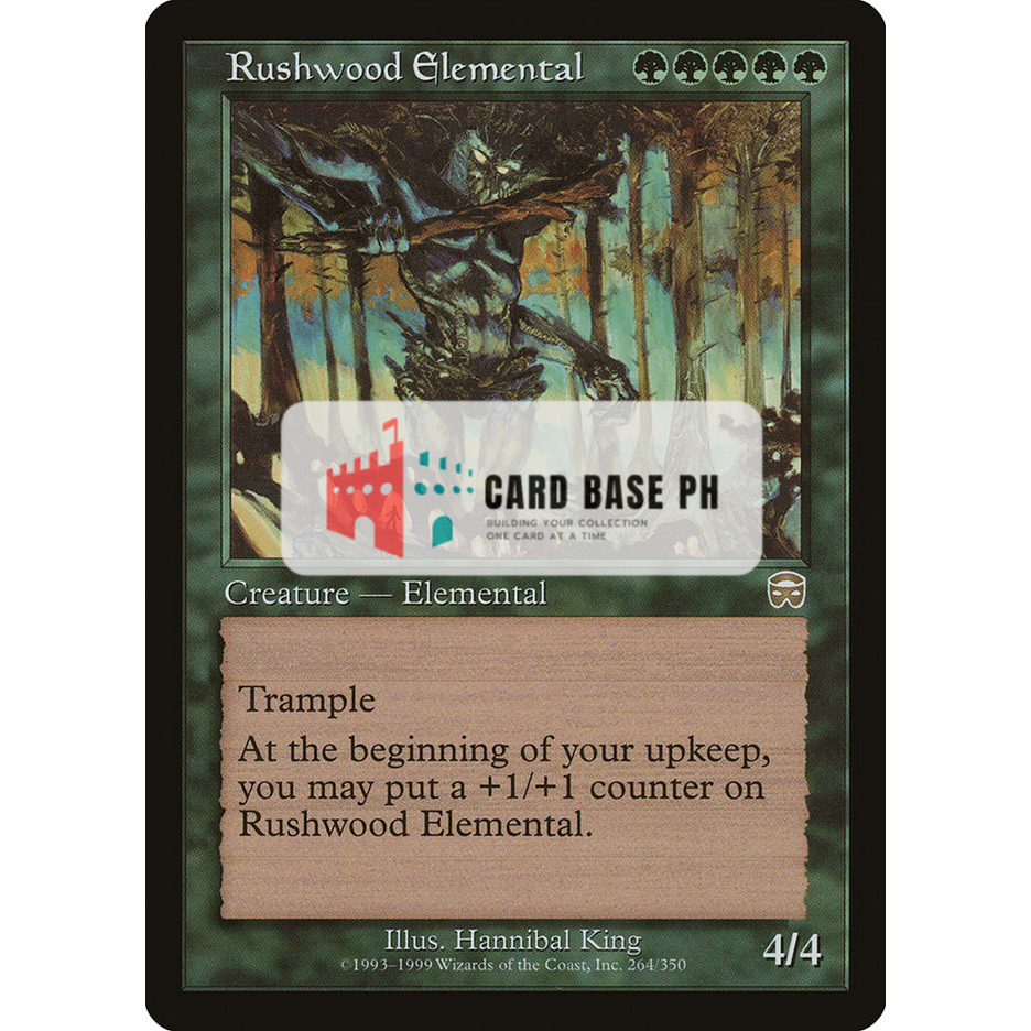 Rushwood Elemental - Magic the Gathering Trading Card | Shopee Philippines
