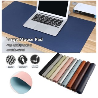 Double Sided PU Mouse Pad 60cmx30cm Large Waterproof Keyboard Pad Mouse ...