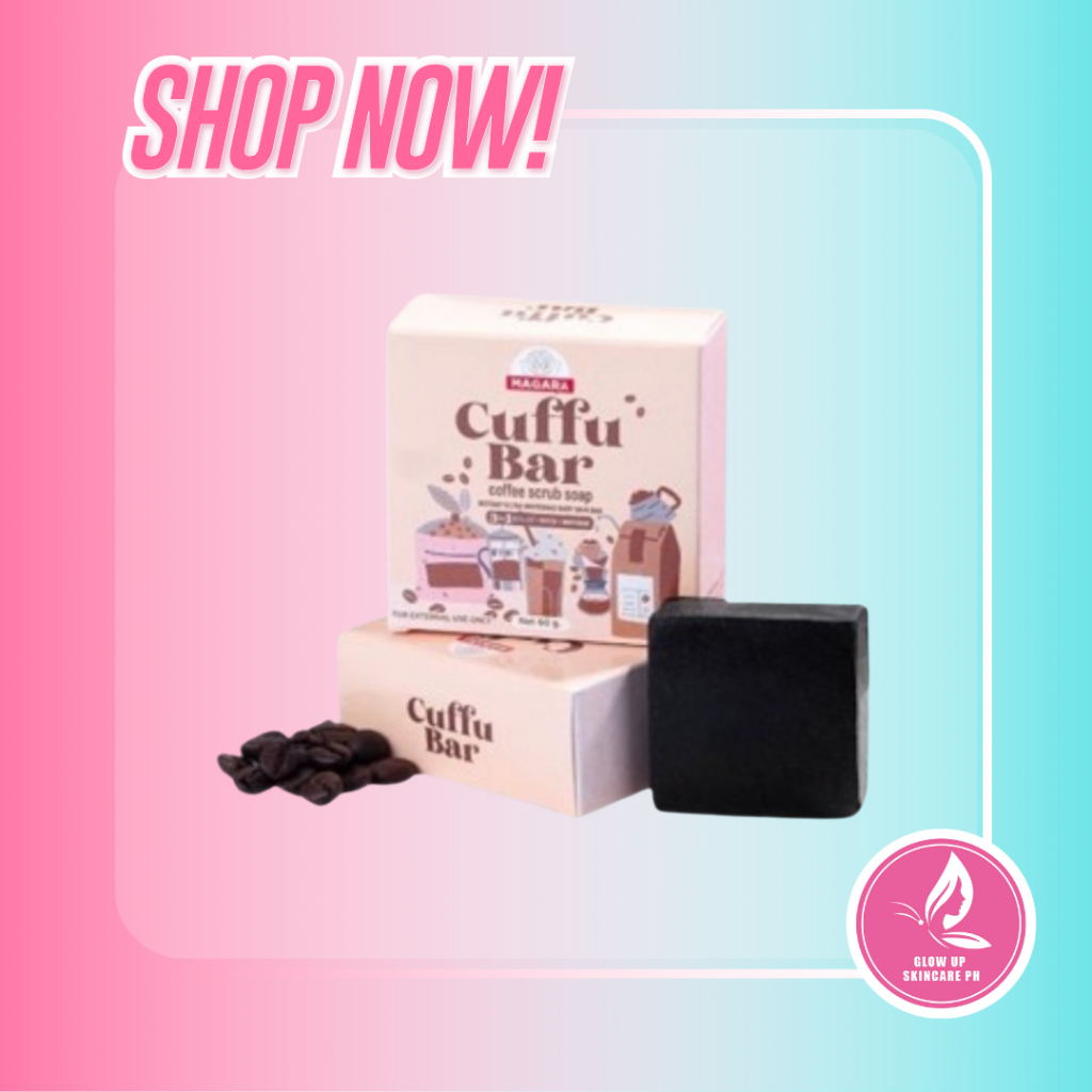 Original Cuffu Bar Coffee Scrub Soap by Magarā Skin An Ultra Whitening ...