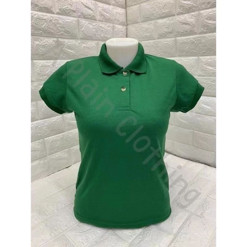 Ladies' Classic Honeycomb Plain Polo Shirt with Side Slit (fits only up ...