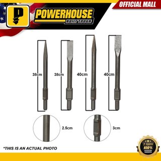 Powerhouse 65A Drill bit Chisel For Electric Demolition Hammer Concrete ...