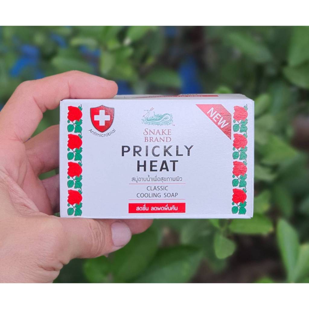 SNAKE Brand Prickly Heat Soap 100g | Shopee Philippines