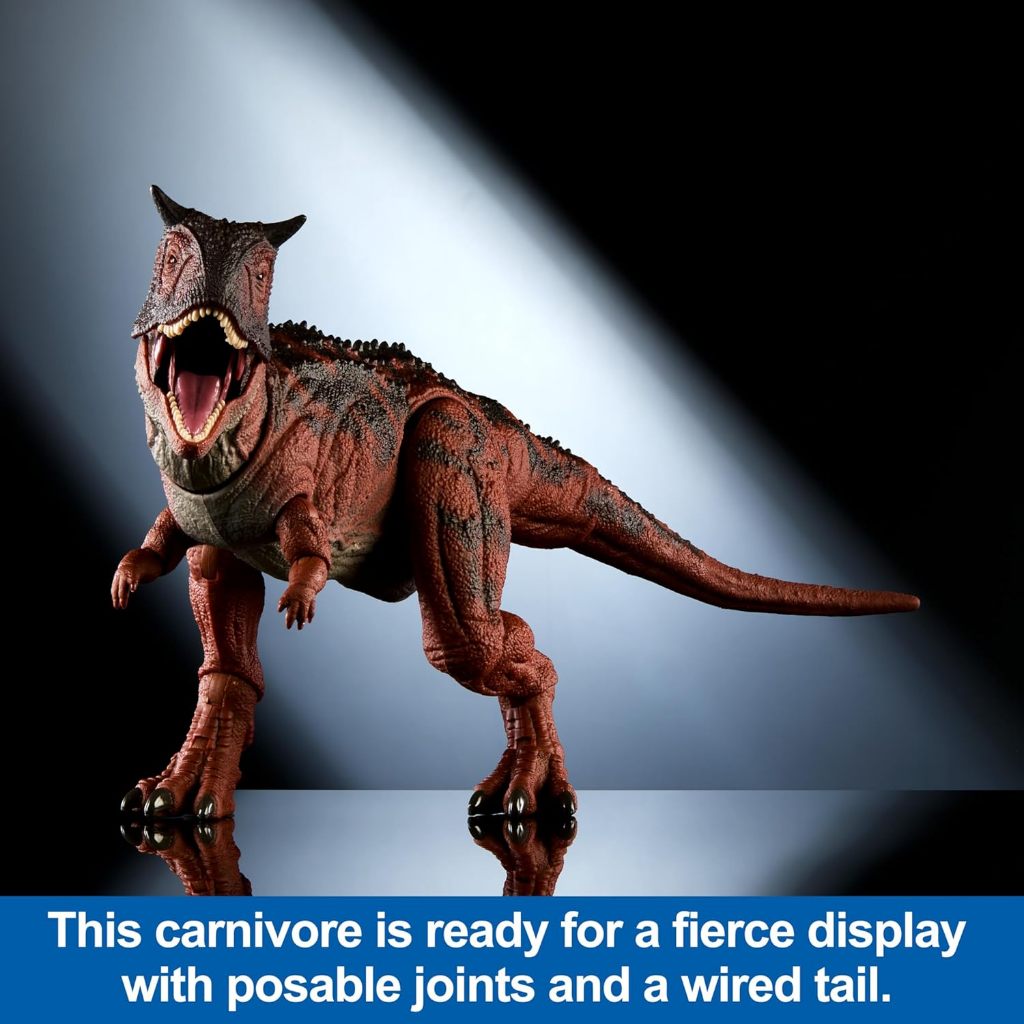 MATTEL Jurassic World Hammond Collection Carnotaurus Large Species ...
