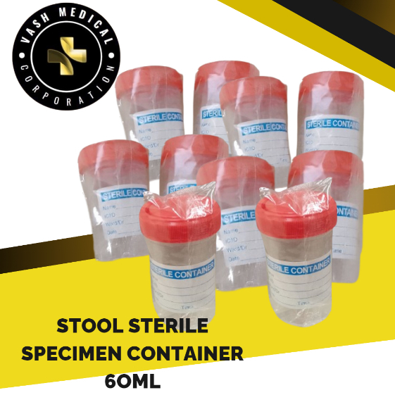 URINE STERILE SPECIMEN CONTAINER 60ML | Shopee Philippines