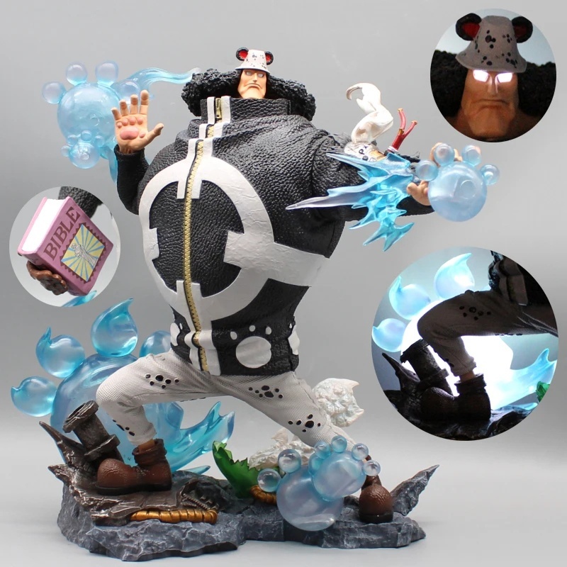 One Piece LX MAX Bartholemew Kuma GK Change Hands with Lights 32cm ...