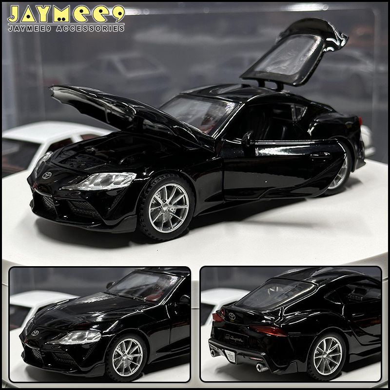 Die Cast Toyota GR Supra MK5 GT4 Gazoo Racing 1:32 Scale ALLOY CAR ...