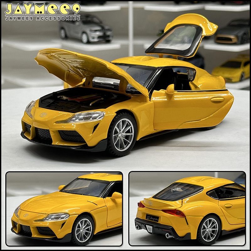 Die Cast Toyota GR Supra MK5 GT4 Gazoo Racing 1:32 Scale ALLOY CAR ...
