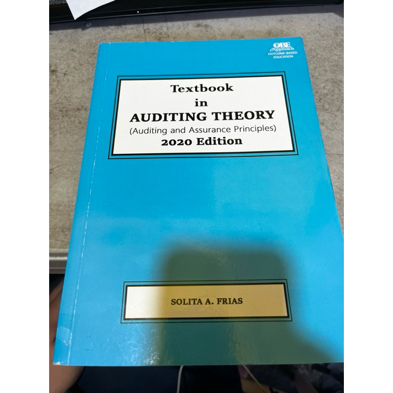 Textbook in Auditing Theory (Auditing and Assurance Principles) 2020 ...