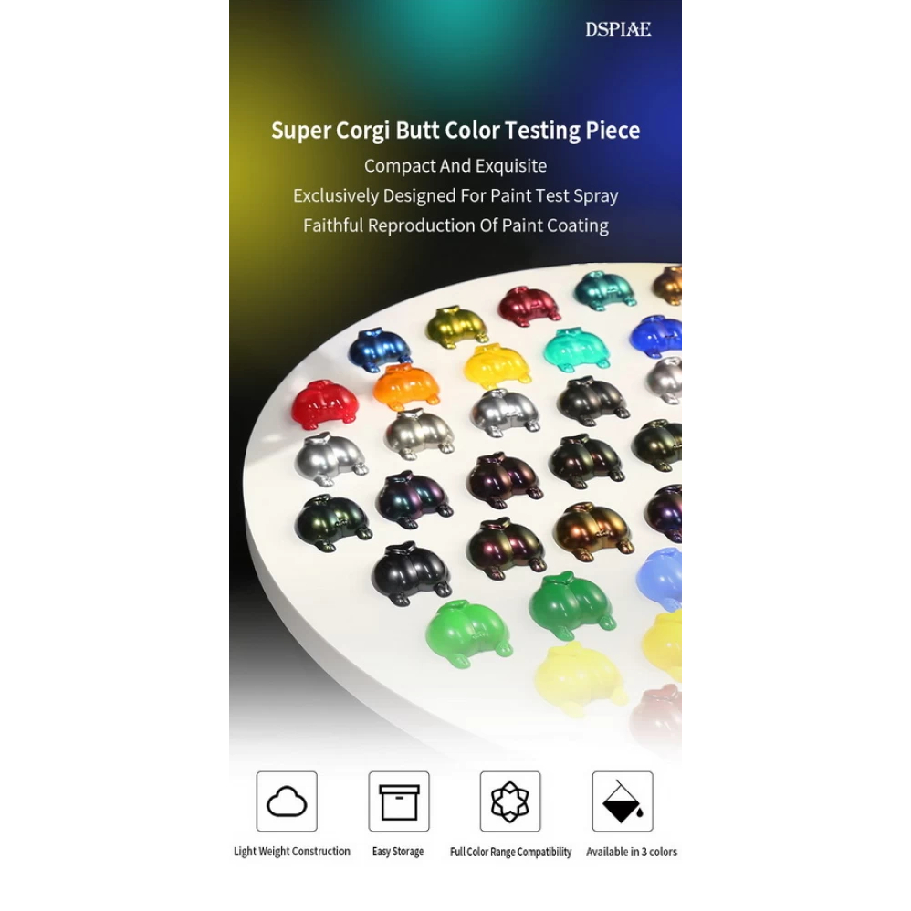 DSPIAE SUPER CORGI BUTT COLOR TESTING PIECE / COLOR TEST MODEL | Shopee ...