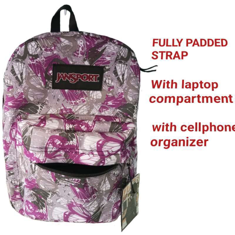 Jansport original backpack/butterfly (v) | Shopee Philippines