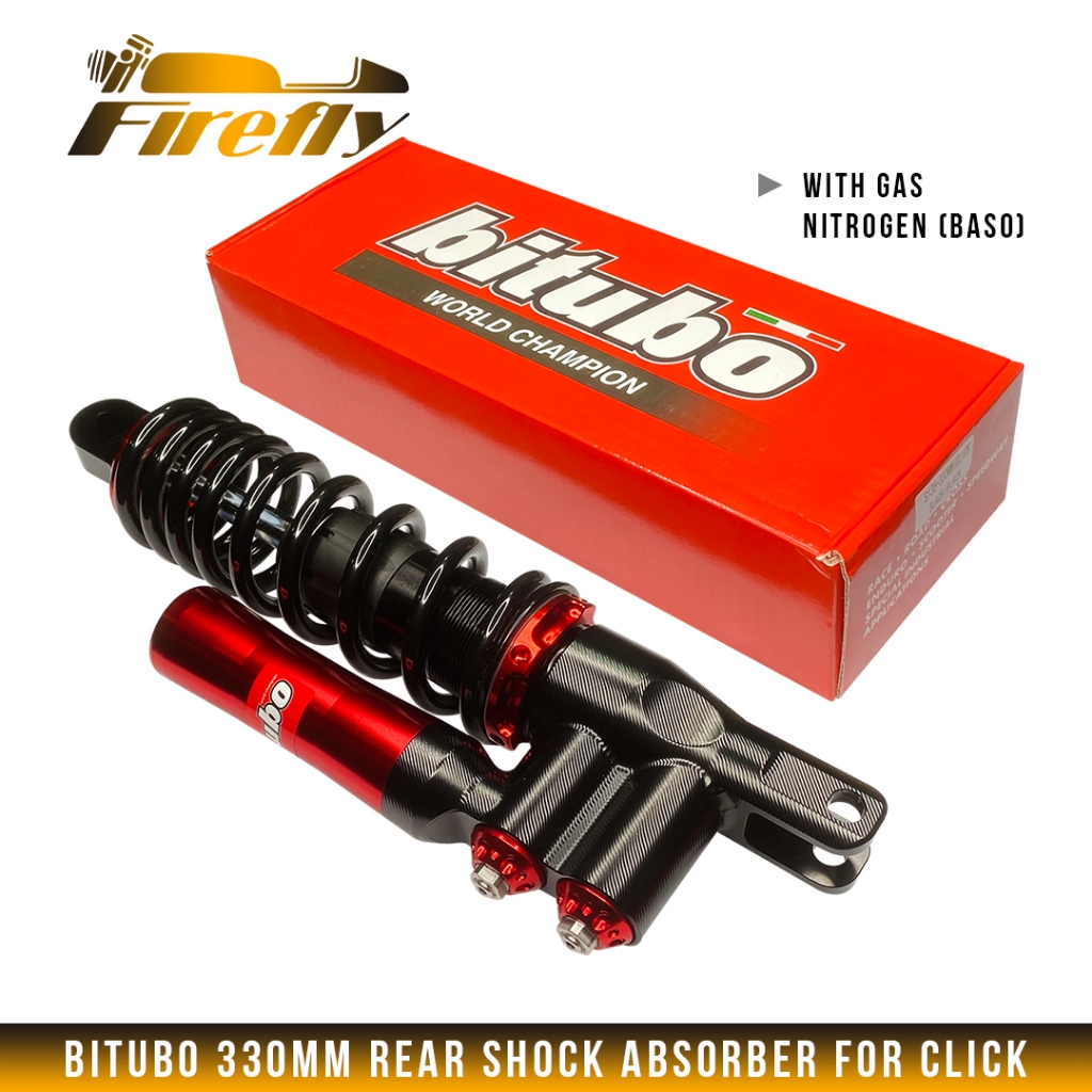 Bitubo 330mm Rear Shock Absorber For Click CNC Quality Aluminum Alloy Made in Thailand | Shopee ...