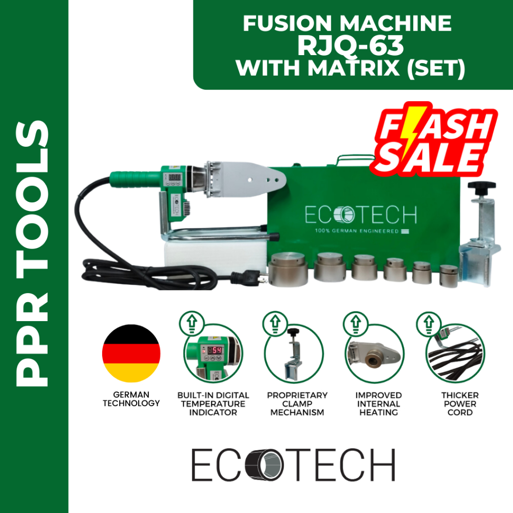 ECOTECH™ Fusion Machine RJQ-63 With MATRIX (SET) | Shopee Philippines