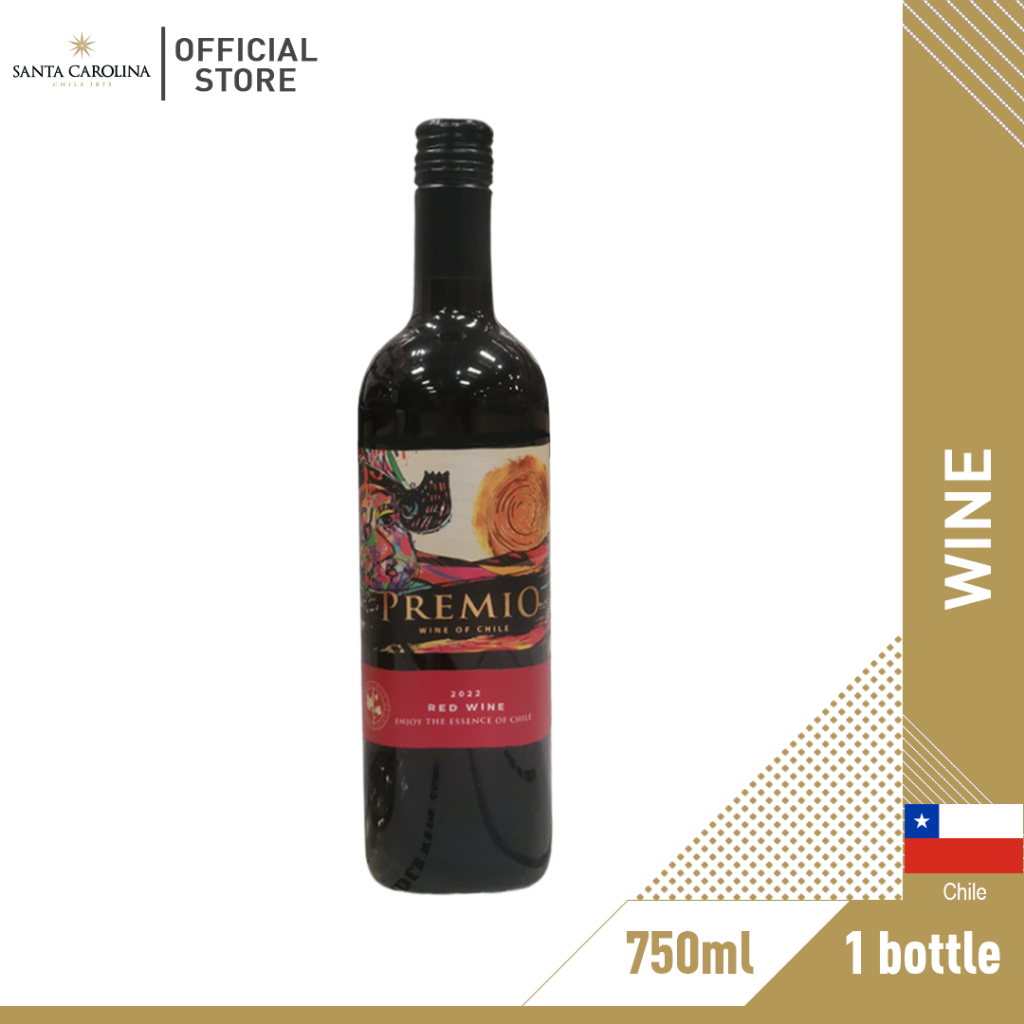 Santa Carolina Premio Red 750ml | Shopee Philippines