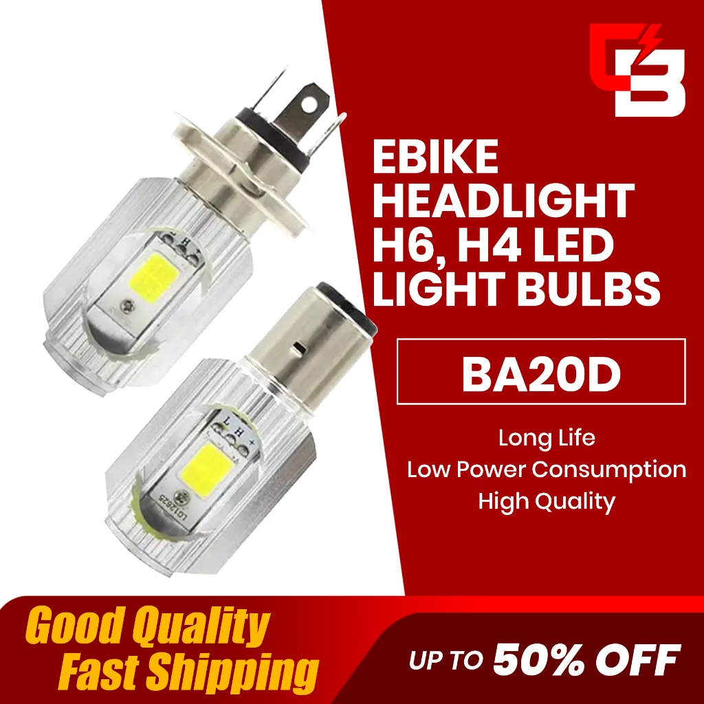 Motorcycle Headlight LED Bulbs H6 H4 P15D mio125 tmx125 Motorbike ...