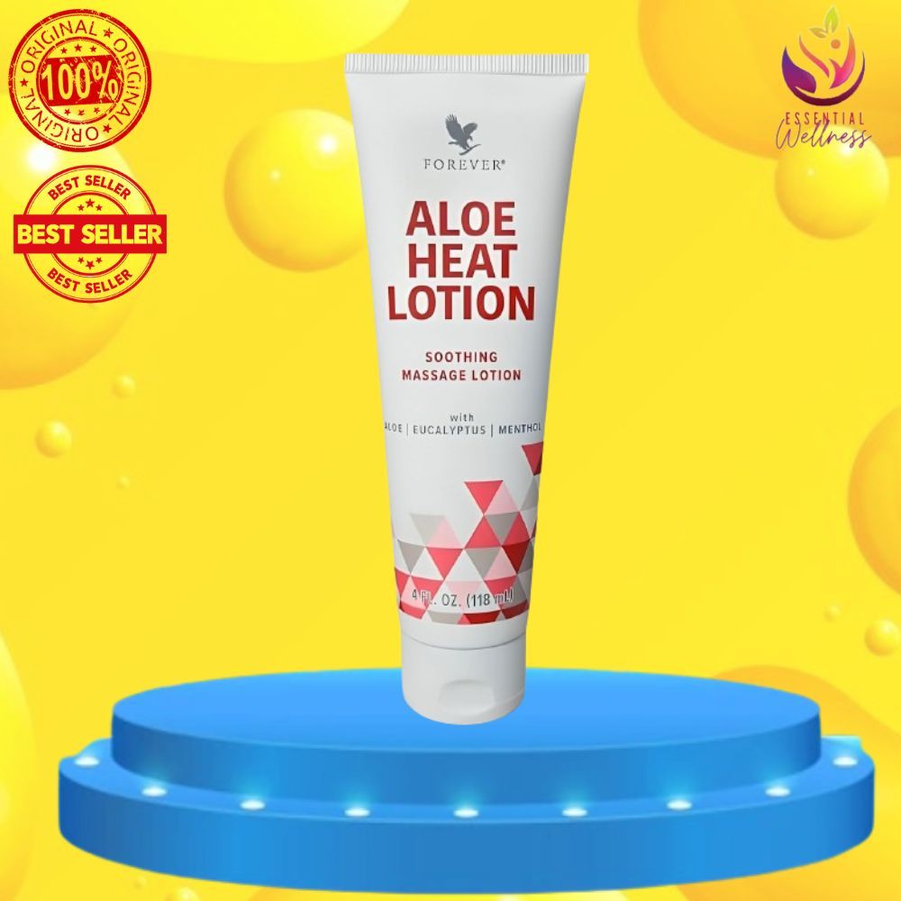 FOREVER ALOE HEAT LOTION SOOTHING MASSAGE LOTION NEW PACKAGING | Shopee ...