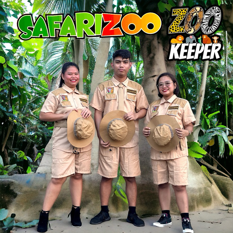 SAFARI/ ZOOKEEPER COSTUME FOR MOMMY & DADDY | Shopee Philippines