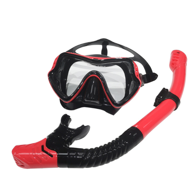 HOT Design Professional Scuba Snorkeling Diving Mask Set Free Breathing ...