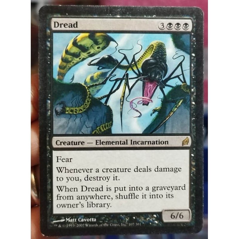 Dread (Magic the gathering) | Shopee Philippines