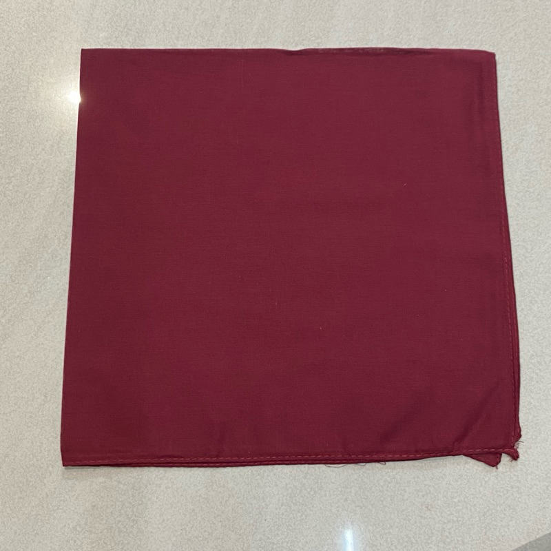 1Piece Scarf Plain Bandana/Handkerchief Panyo for Men-Women | Shopee ...