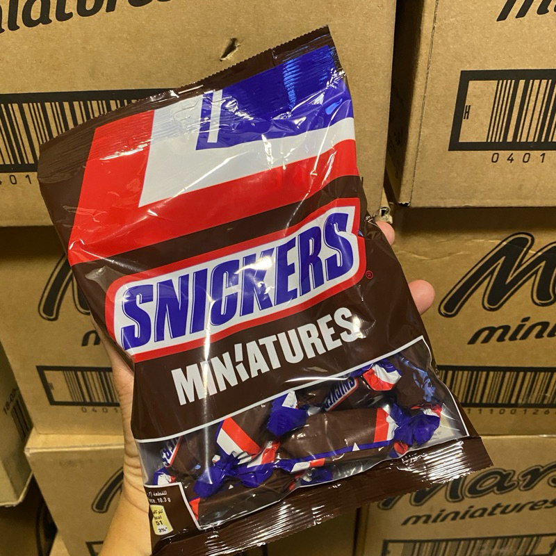 SNICKERS MINIATURES 150g * 6 packs (Jan 2026 Exp) | Shopee Philippines