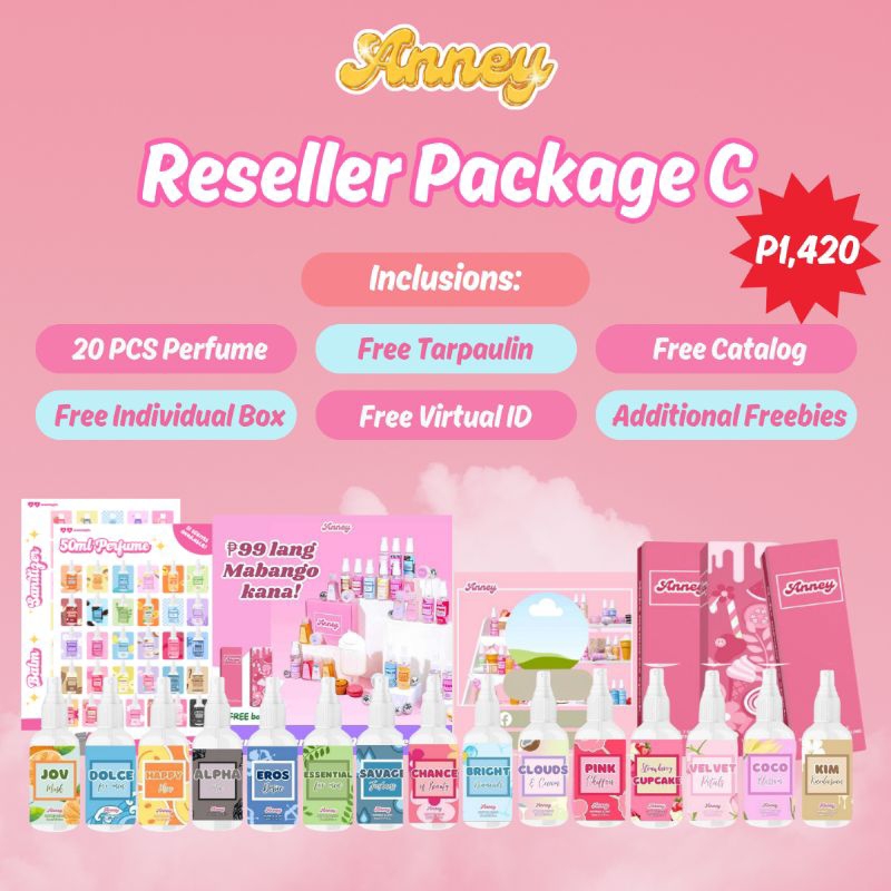 Anney Perfume Reseller Bundle (50 ML PERFUMES) Oil based perfumes, long ...