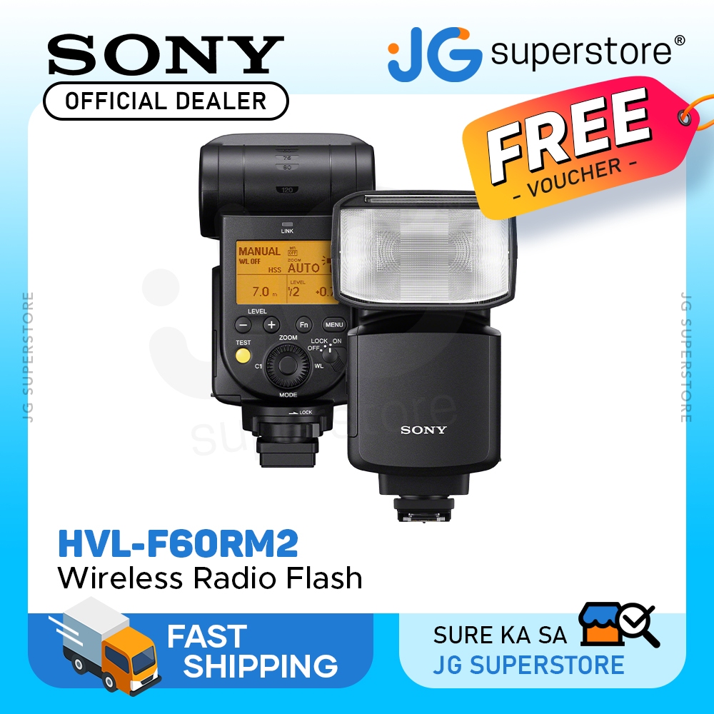 Sony HVL-F60RM2 External Flash with Wireless Radio Control 197' at ISO ...