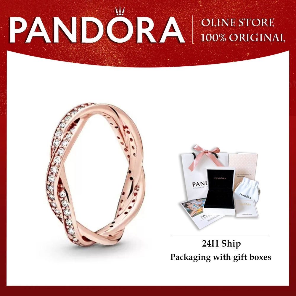 Pandora Wheel of Destiny Ring Rose Gold Girl-With Box 100% Authentic ...