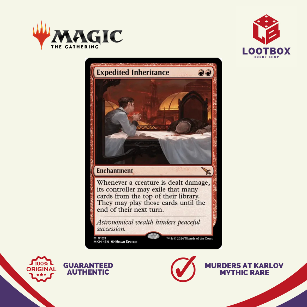 Magic the Gathering: Expedited Inheritance (Mythic Rare) - Murders at ...