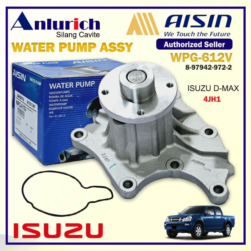 AISIN WATER PUMP ISUZU D-MAX 4JH1 WPG-612V | Shopee Philippines
