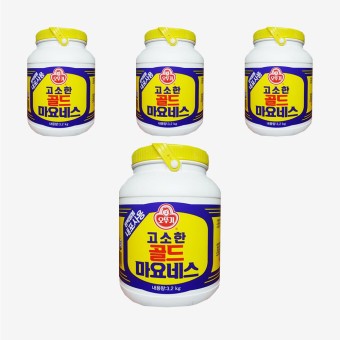 (Fast Shipping)Korean Ottogi Gold Mayonnaise 3.2kg x 4pc 1BOX | Shopee ...