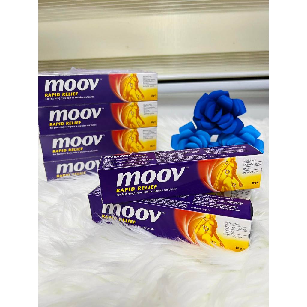 RESTOCK: Authentic MOOV Rapid Pain Relief Cream 100g | Shopee Philippines