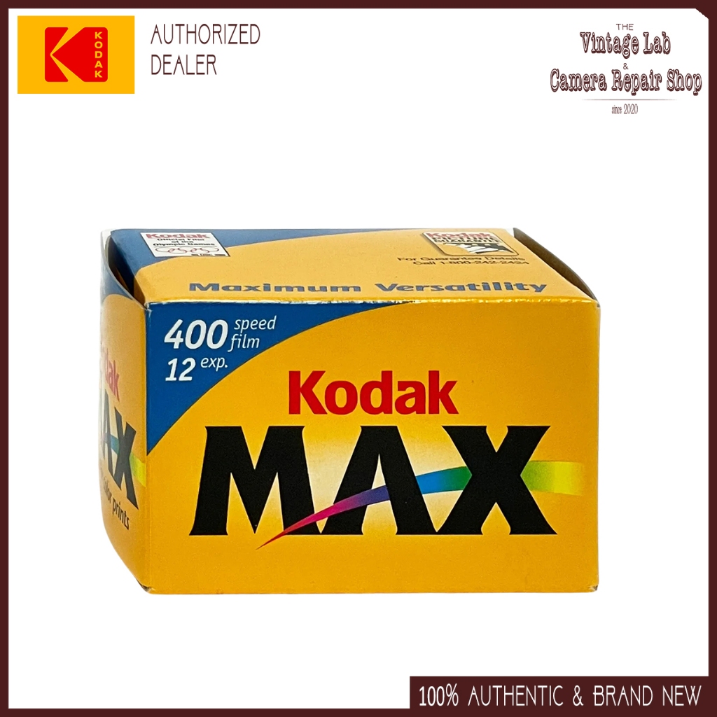 KODAK MAX Versatility 400 35mm color negative film (12 exposures ...