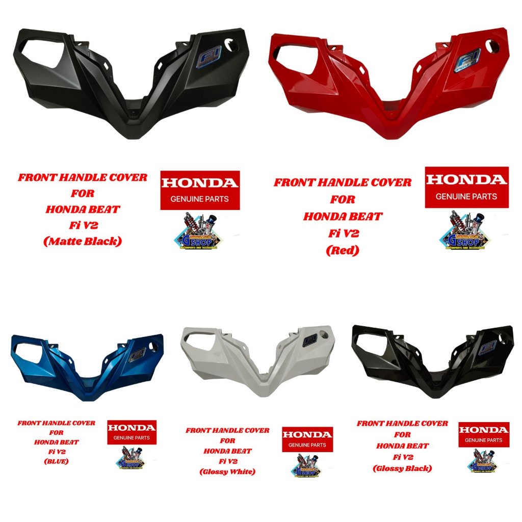 FRONT HANDLE COVER FOR HONDA BEAT FI V2 HONDA GENUINE PARTS | Shopee ...