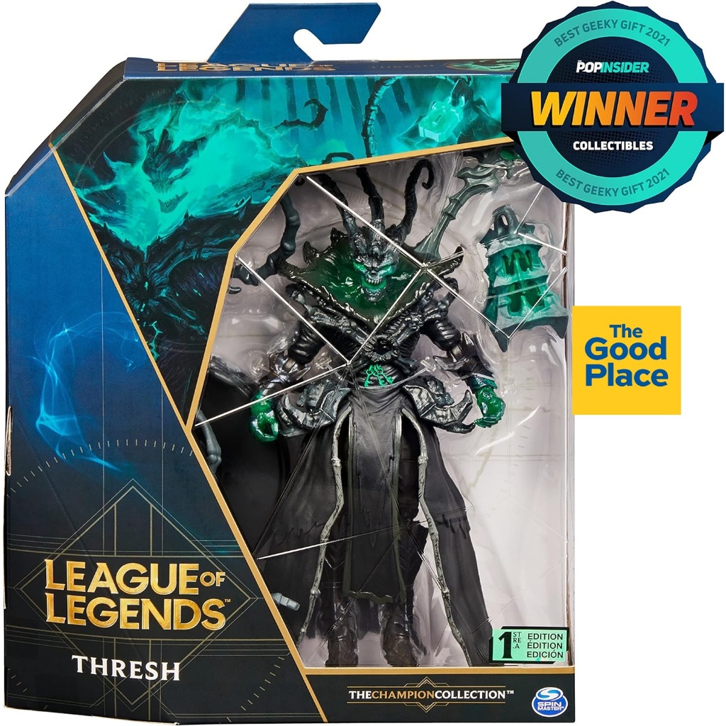 SPIN MASTER League of Legends The Champion Collection 6-Inch Thresh ...