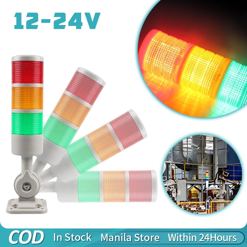 12 24v Led Stack Tower Lights Industrial Signal Warning Lights