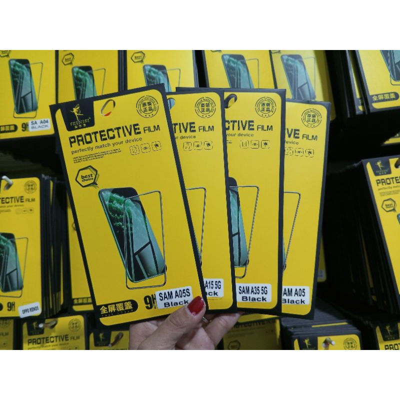 Full Tempered glass Fo Sam A05 A05s A55-5g A15-5g A35-5g | Shopee Philippines