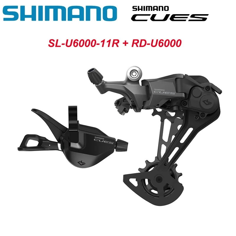 Shimano CUES U6000 1x11s MTB Groupset Shifter 170mm 32T Crankset Rear Derailleur 11s Cassette ...