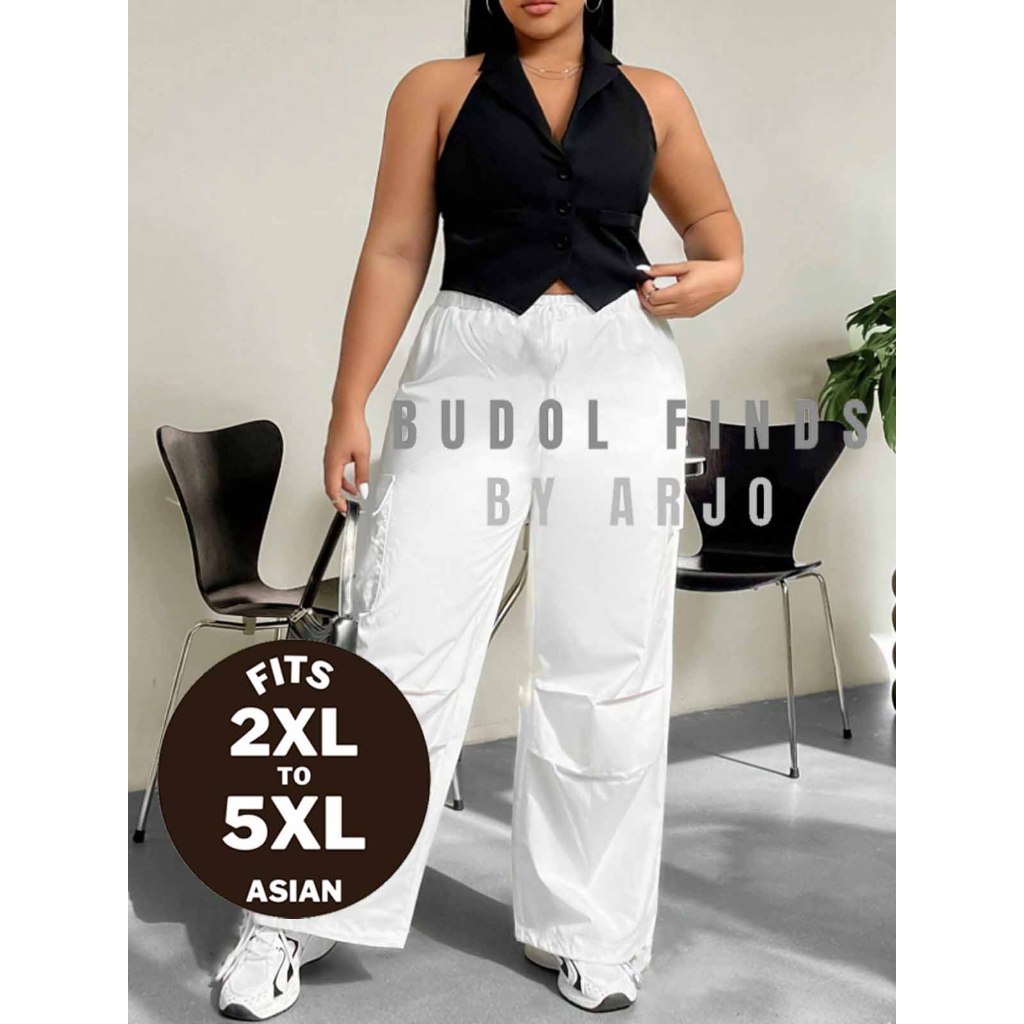 Plus Size Cargo Pants and Hoodie 2XL-5XL | Shopee Philippines