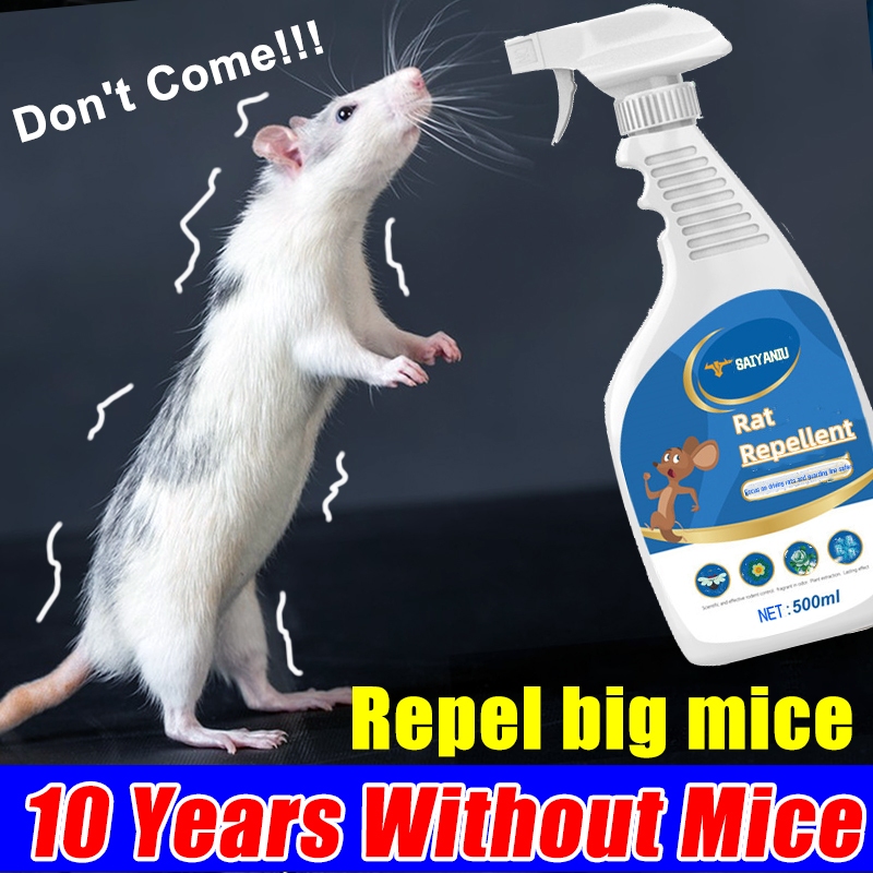 Powerful Rat Repellent Spray 500g Repels Rats From Home And Car Engine ...