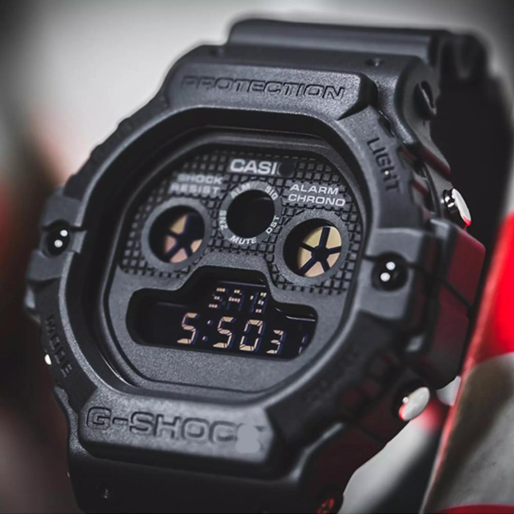 Casio DW5900 Matte Waterproof All Black Digital Sport Watch For Men and ...