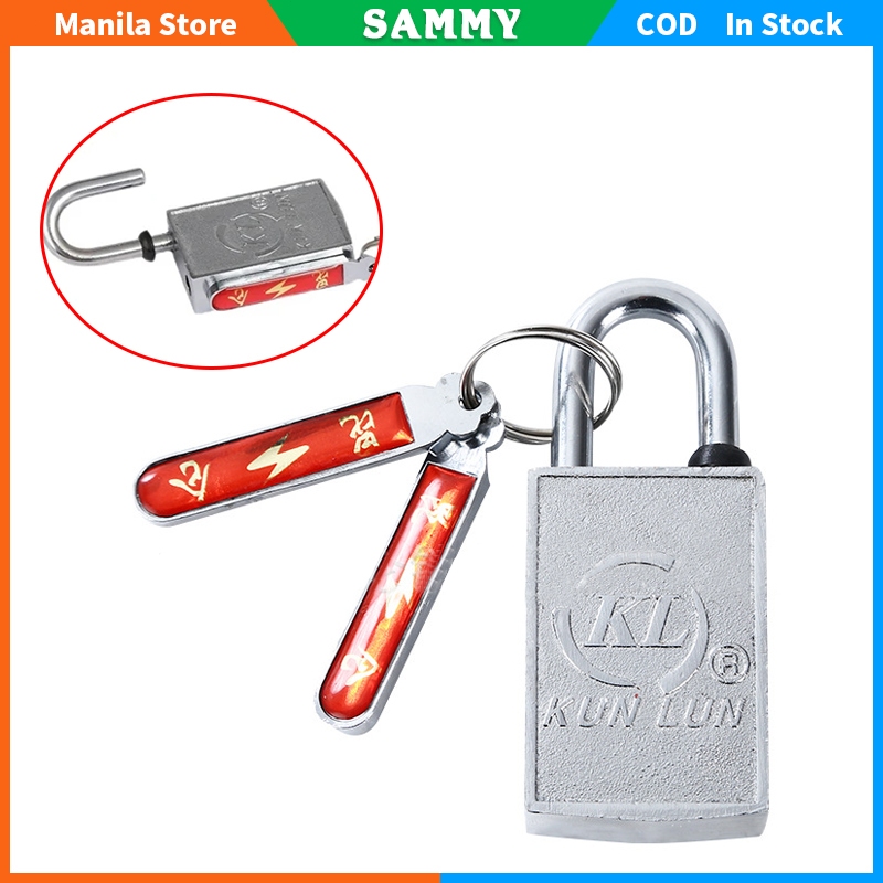Keyless Magnetic Lock No Lock Hole Anti-Theft Padlock Rustproof And ...