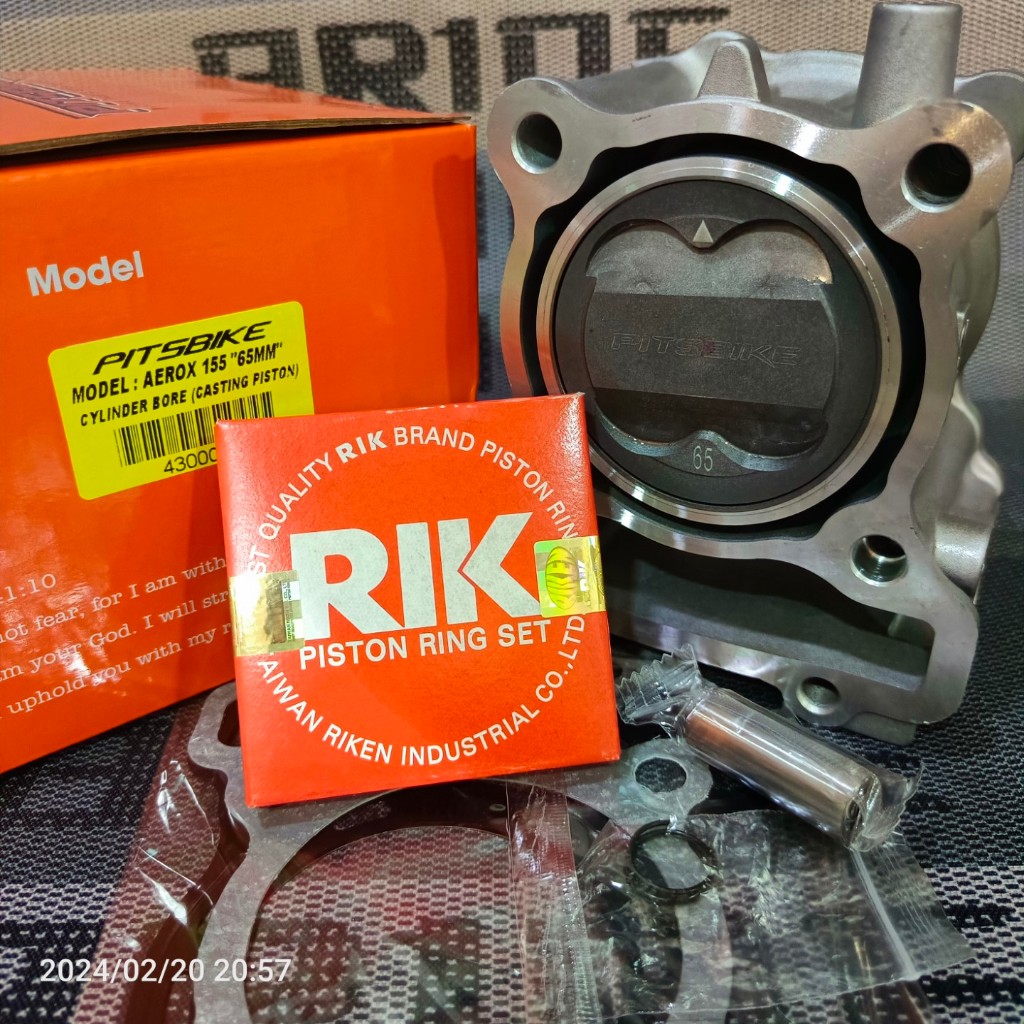 PITSBIKE Z5 65mm/63mm Block For Yamaha NMAX V1-V2 / AEROX V1-V2 ...