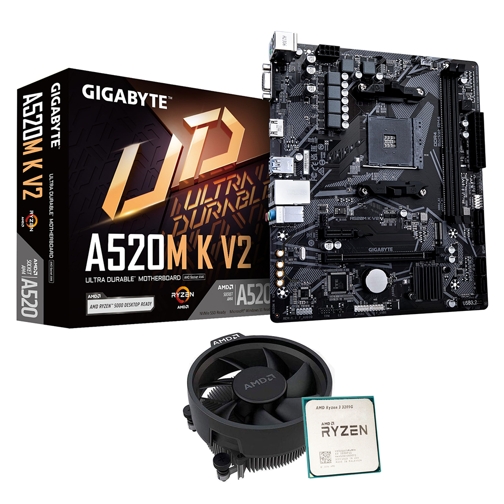 AMD Ryzen 3 3200G Desktop Processor 4-Core 4-Thread 3.6 GHz Socket AM4 ...