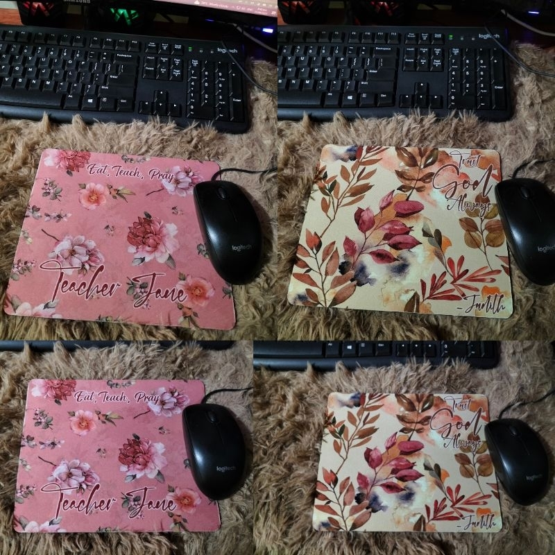 PERSONALIZED Mouse Pad ( PRINT YOUR OWN DESIGN ) | Shopee Philippines